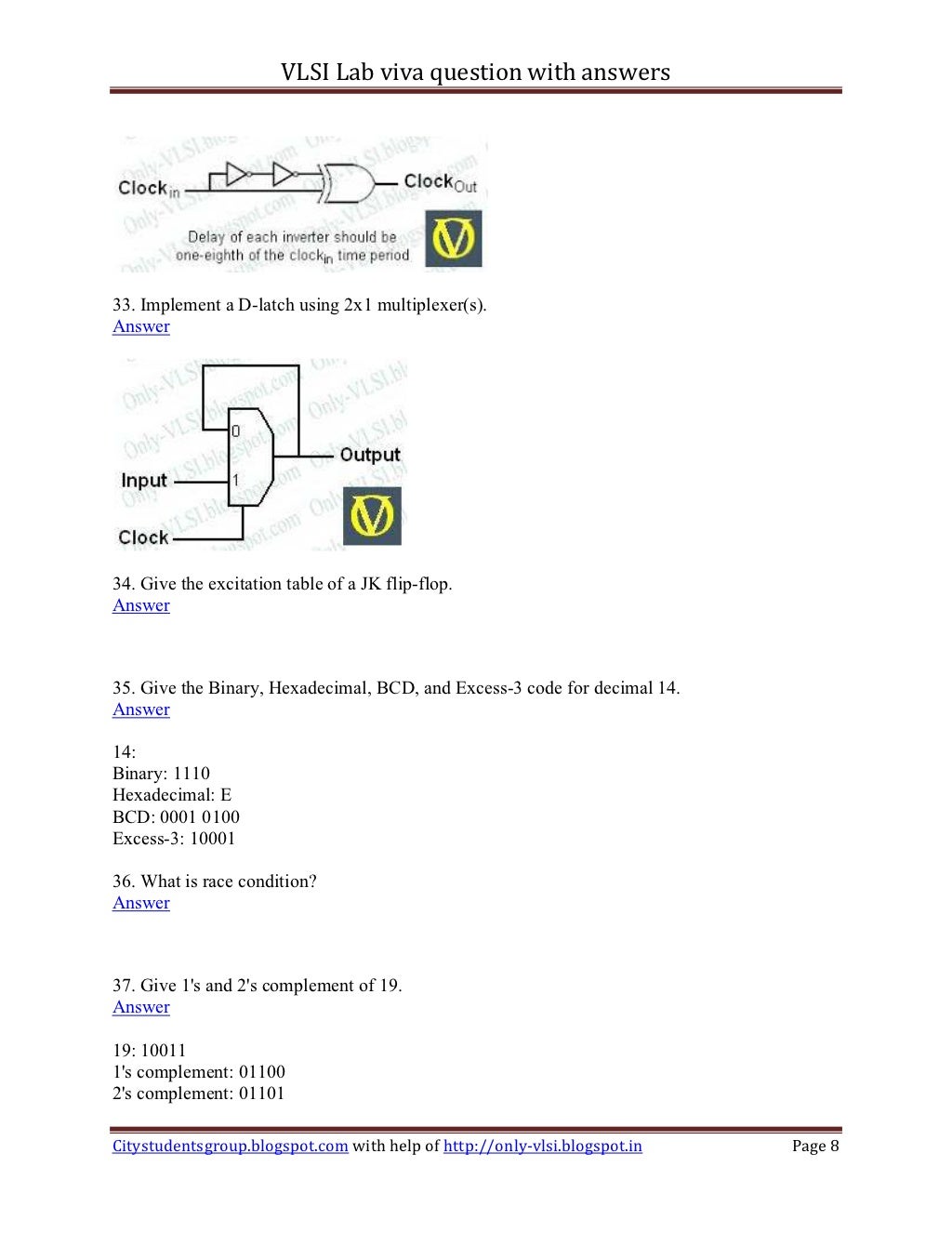 Vlsi Lab Viva Question With Answers Vlsi Lab Viva Question With Answers