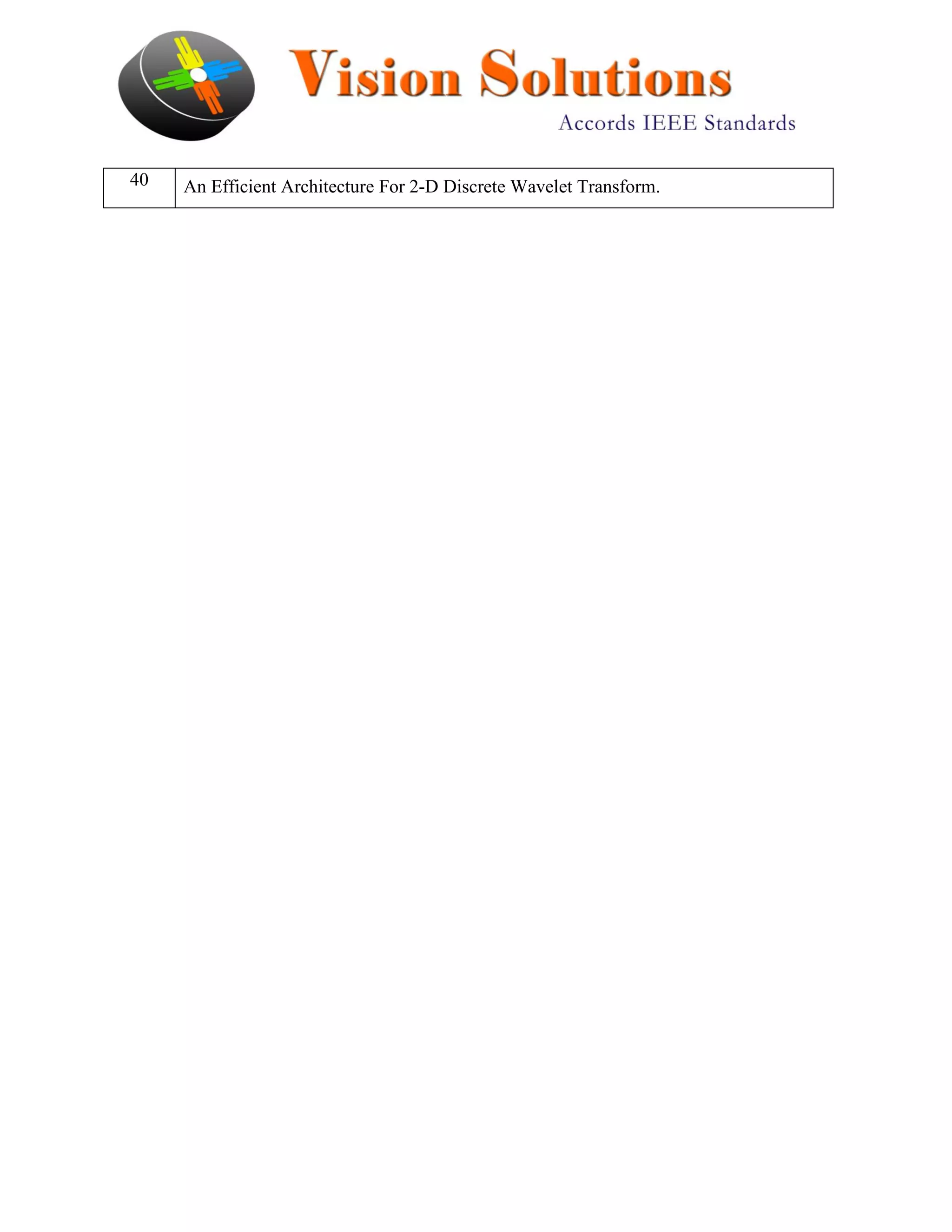 Vlsi mini project list 2013 | PDF