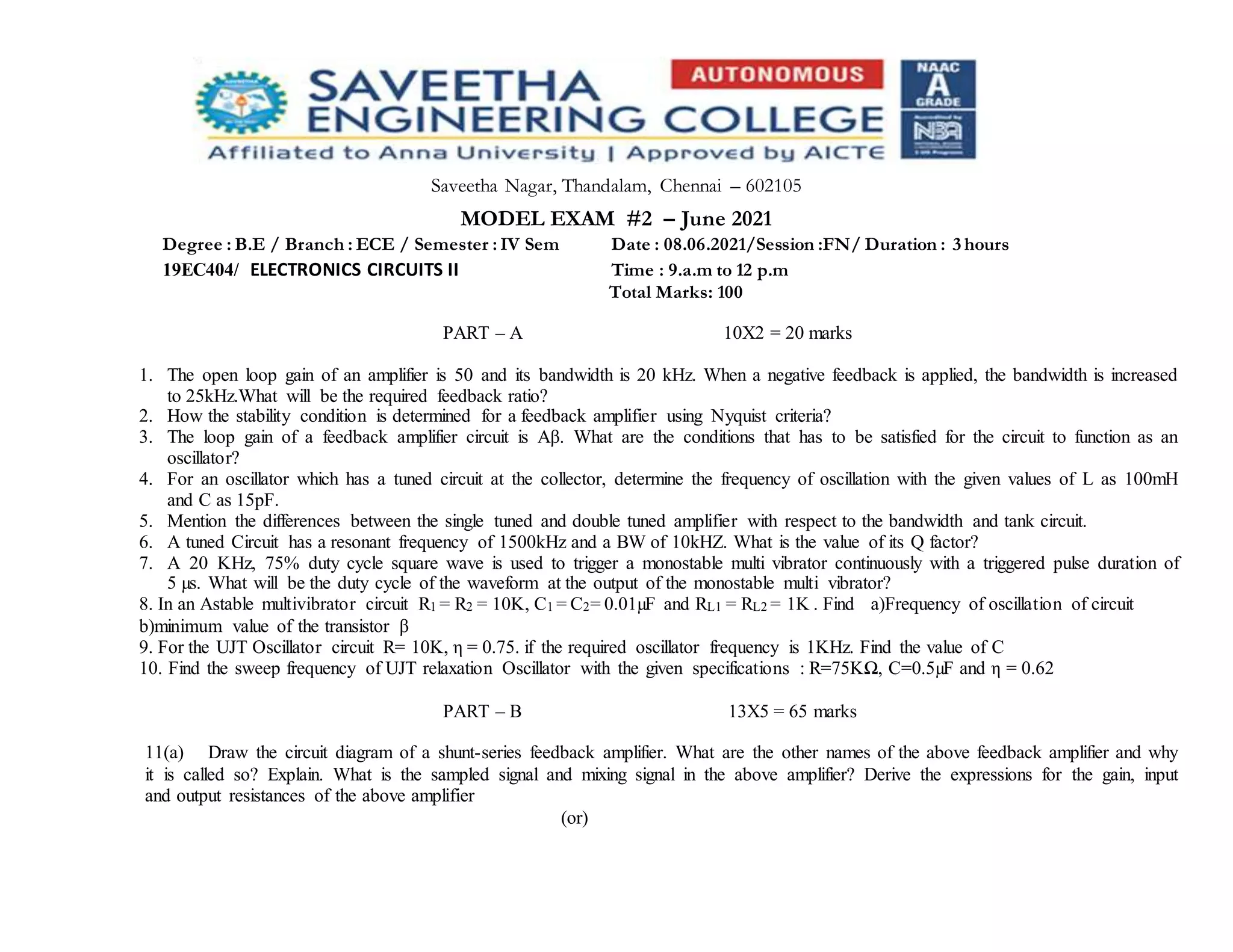 Vlsi model question paper 1 | DOCX | Dance and Electronic Music | Music