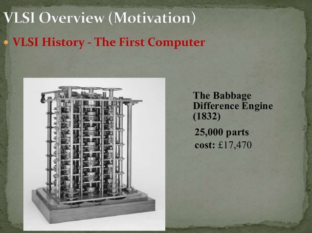 Very Large Scale Integrated Circuits VLSI Overview | PPTX | Physics | Science