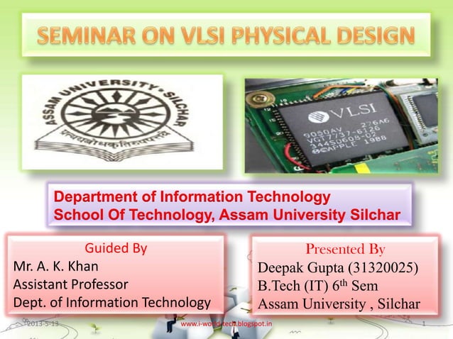 Vlsi physical design | PPTX