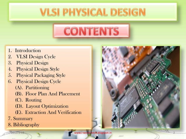 Vlsi physical design | PPTX