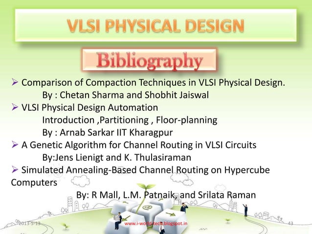 Vlsi physical design | PPTX