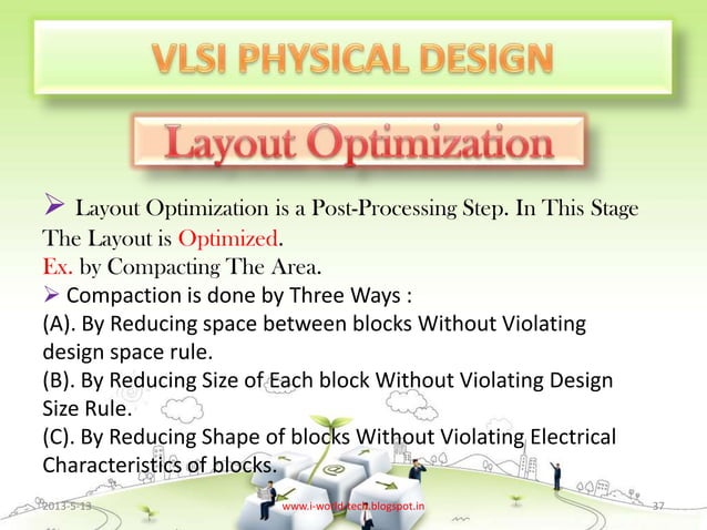Vlsi physical design | PPT
