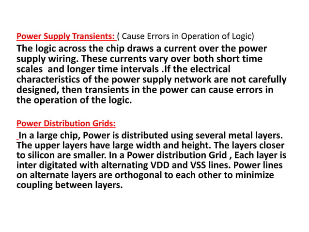 Vlsi physical design (Back End Process) | PPTX | Technology & Computing