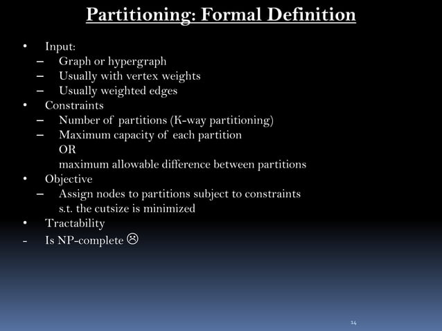 Vlsi Physical Design Automation On Partitioning Ppt