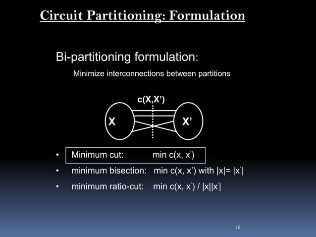 Vlsi Physical Design Automation On Partitioning Ppt