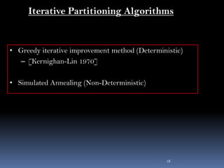Vlsi physical design automation on partitioning | PPTX