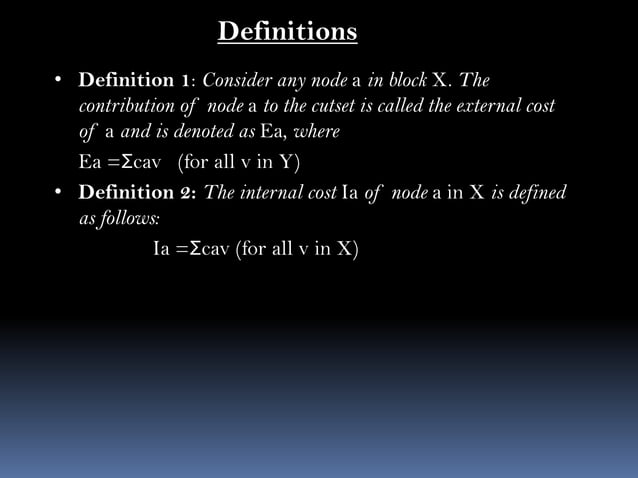 Vlsi physical design automation on partitioning | PPTX