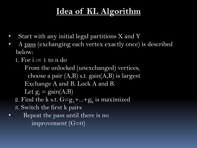 Vlsi physical design automation on partitioning | PPTX