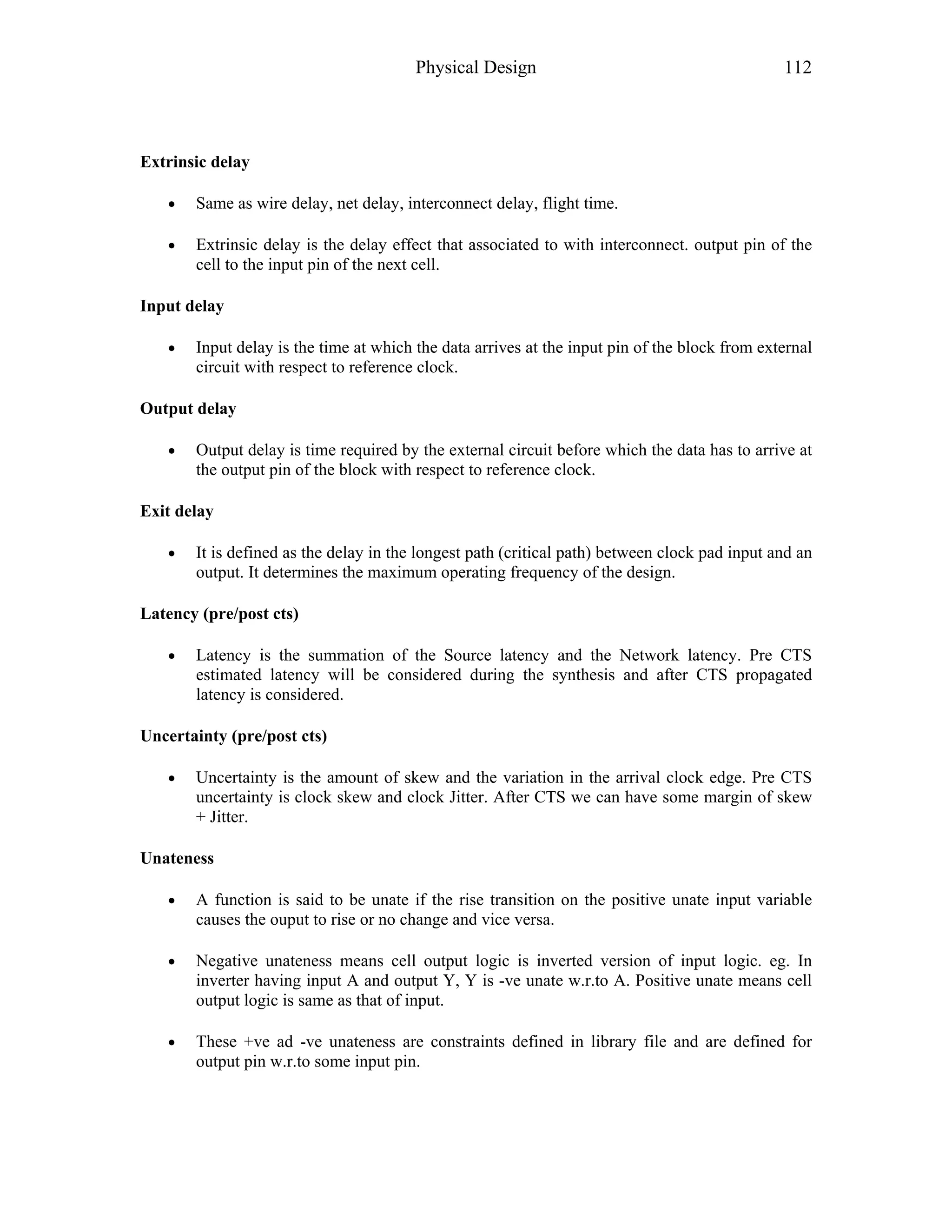 VLSI Physical Design Physical Design Concepts | PDF