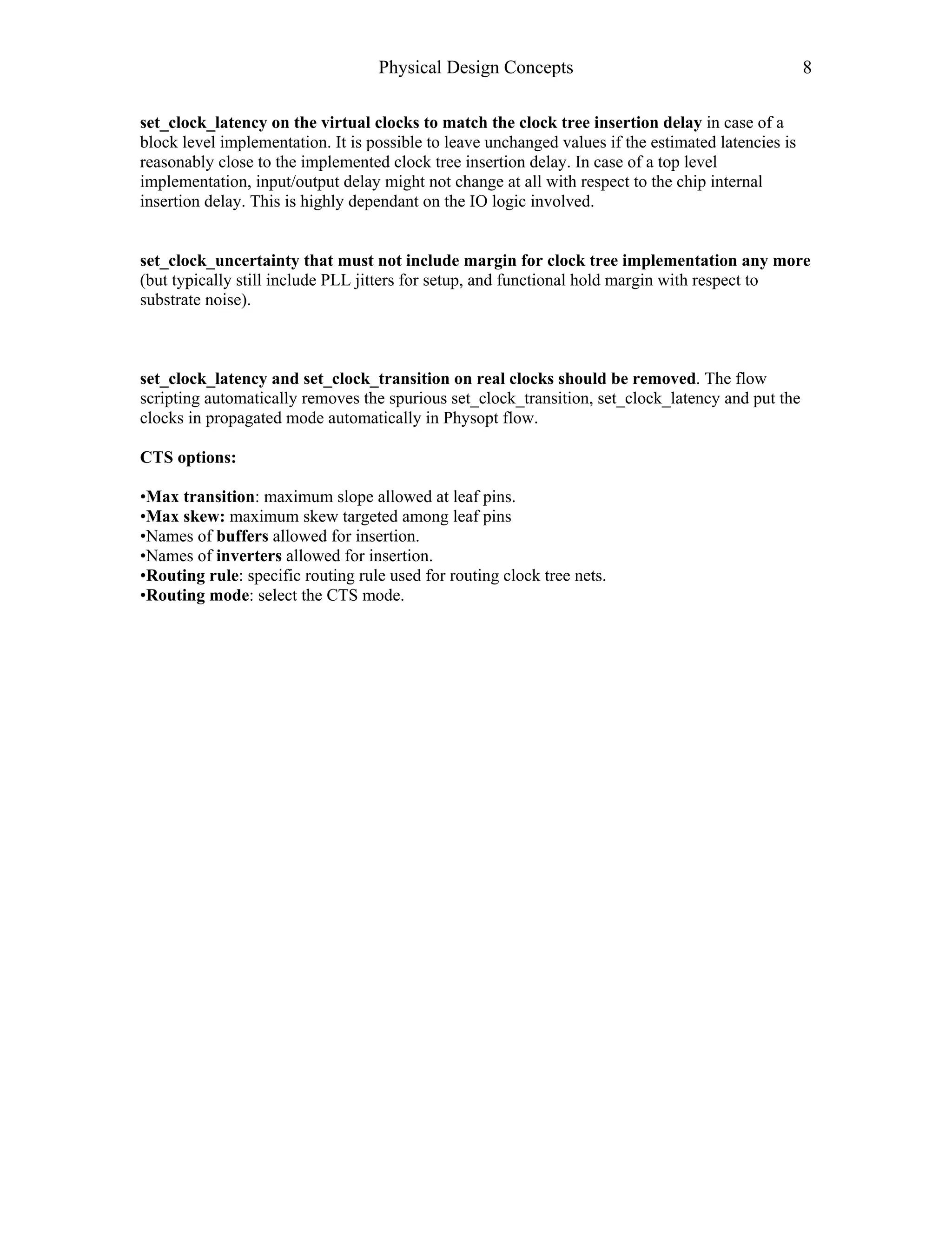 VLSI Physical Design Physical Design Concepts | PDF