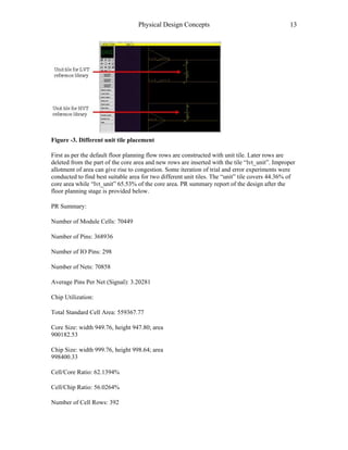 VLSI Physical Design Physical Design Concepts | PDF