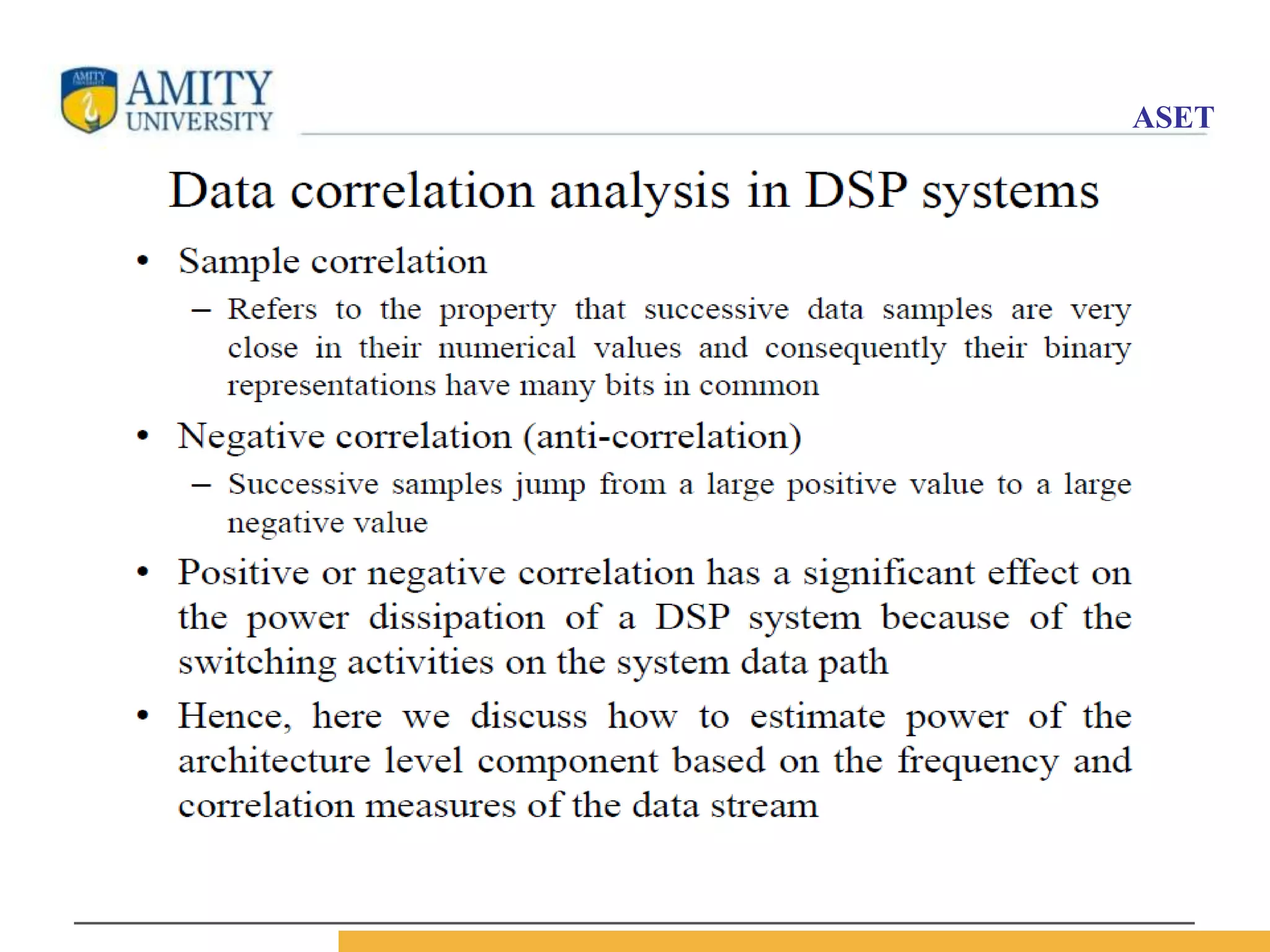 ALGORITHM LEVEL ANALYSIS and DATA CORRELATION | PPTX | Computing | Technology & Computing