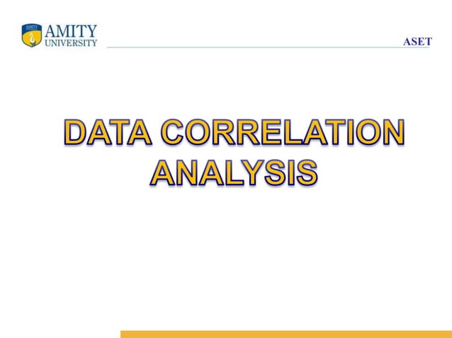 ALGORITHM LEVEL ANALYSIS and DATA CORRELATION | PPTX | Computing | Technology & Computing
