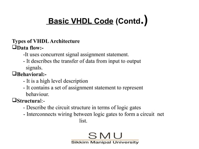Vlsi_vhdl and pcb designing ppt | PPT