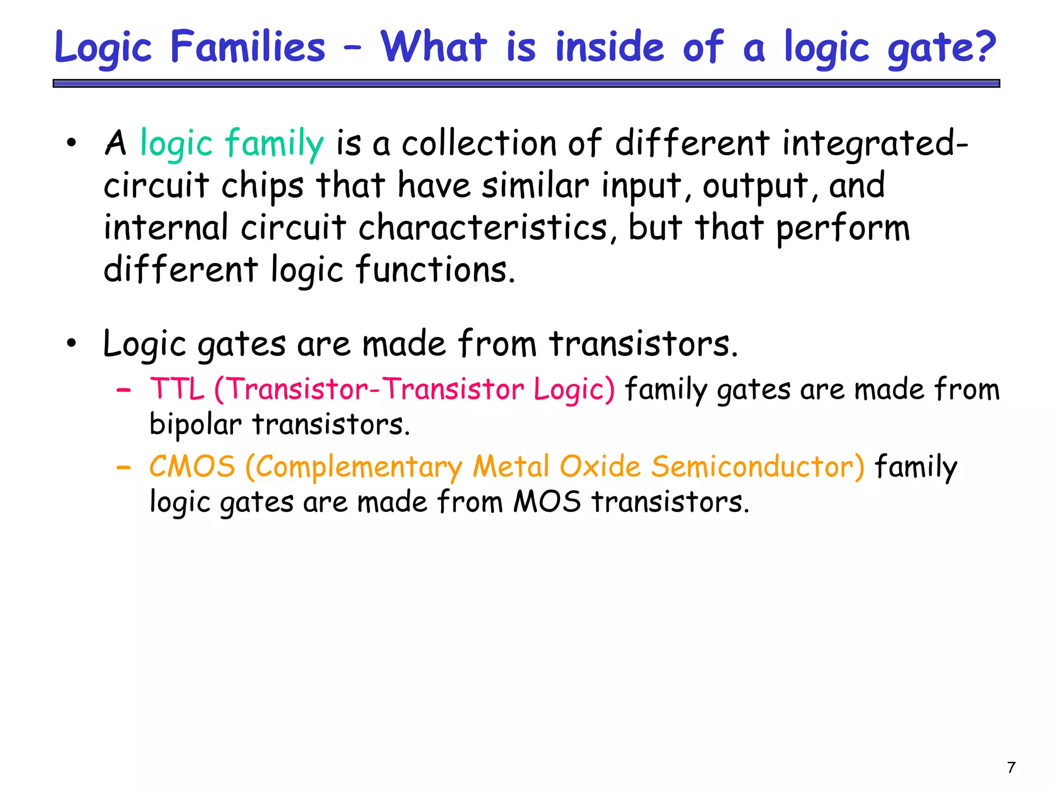 CMOS Logic Circuits | PPT