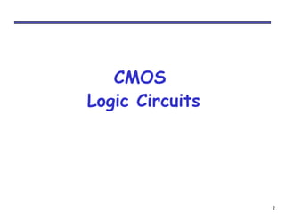 CMOS Logic Circuits | PPT