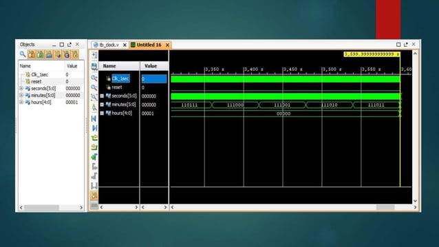 DIgital clock using verilog | PPTX