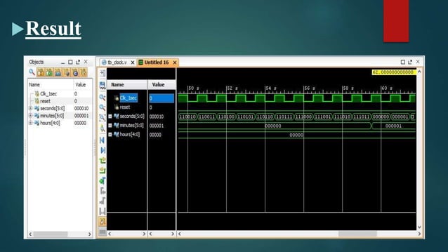 DIgital clock using verilog | PPTX