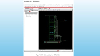 Four Bit adder , 4-bit adder Vlsi, Verilog | PPTX