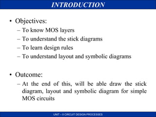 Vlsi stick daigram (JCE) | PPTX