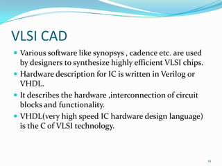 Vlsi techniques | PPTX