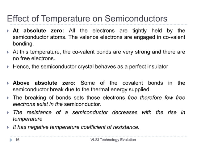 VLSI Technology Evolution | PPSX | Chemistry | Science