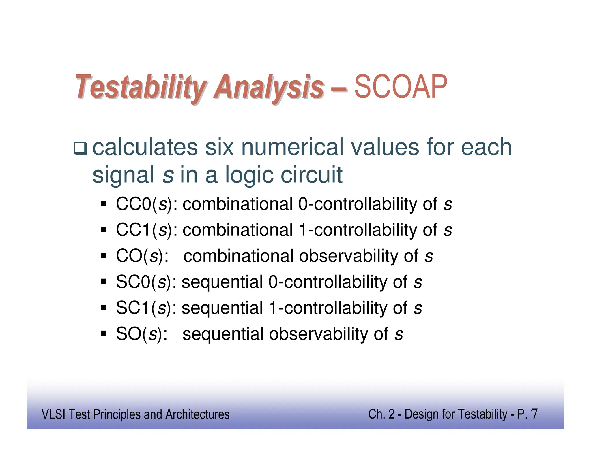 VLSI Design for testability notes for ece | PDF