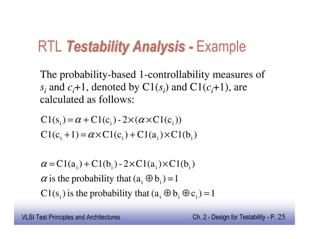 VLSI Design for testability notes for ece | PDF | Computer Software and ...