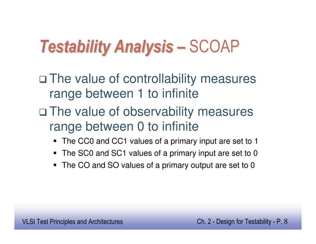 VLSI Design for testability notes for ece | PDF | Computer Software and ...