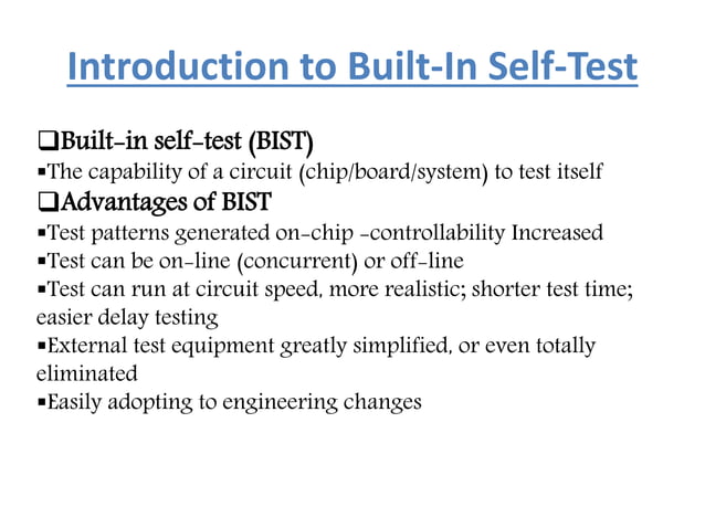 Vlsi testing | PPTX | Physics | Science