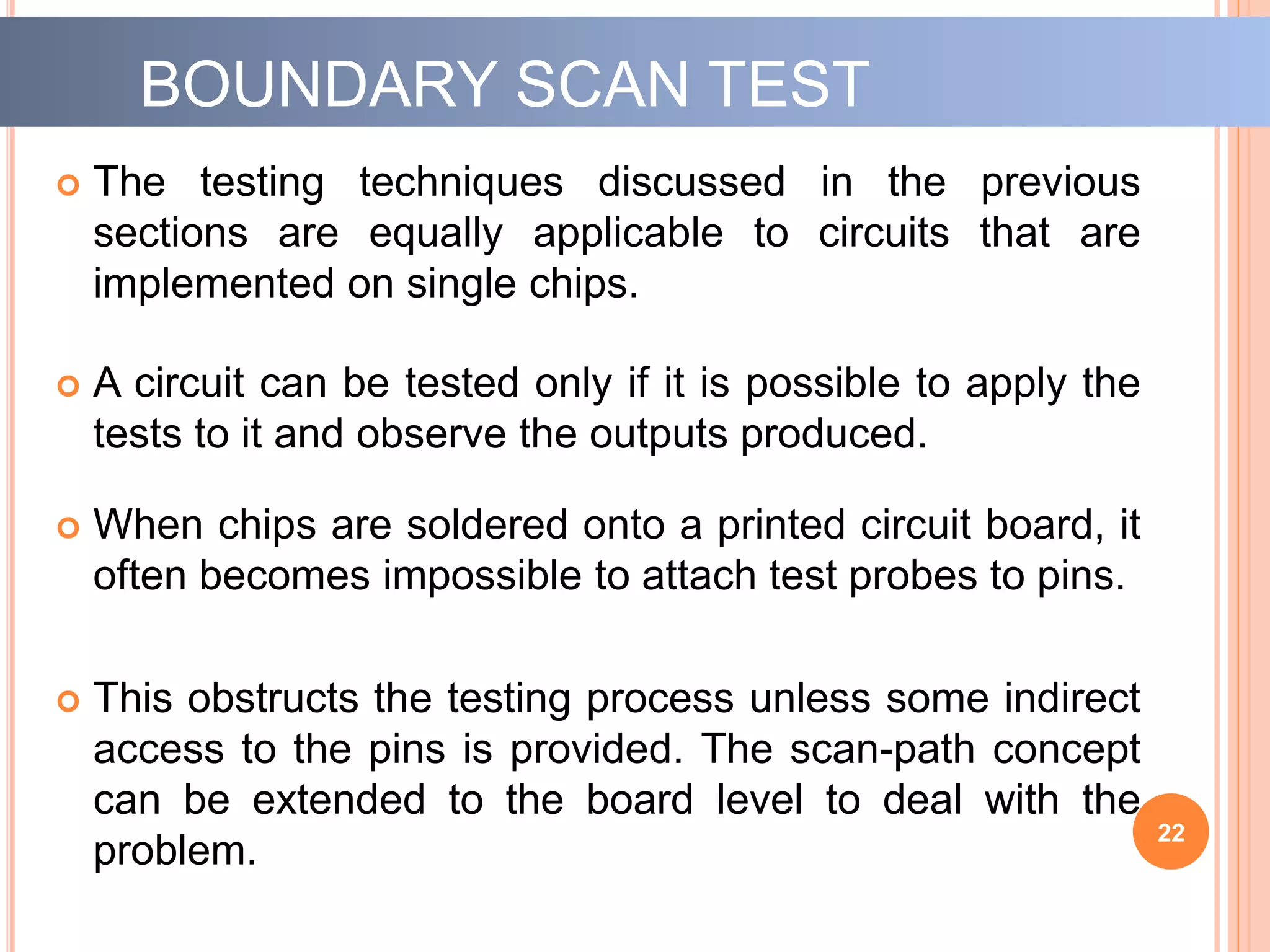 Vlsi Testing Techniques Ppt