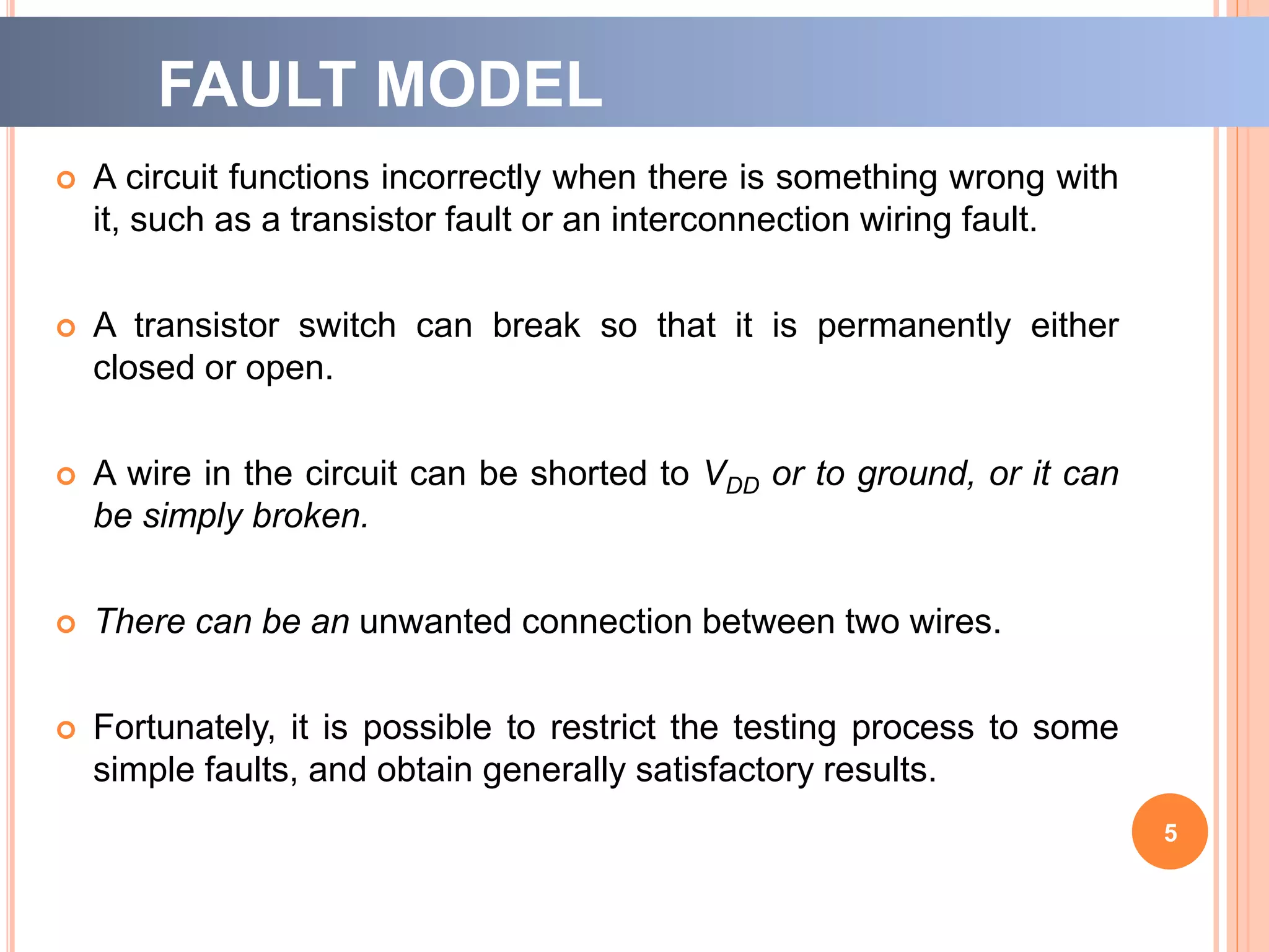 Vlsi Testing Techniques Ppsx Computer Peripherals Computing 9483