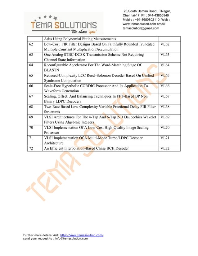 Ieee Real Time Project For Vlsi Pdf 3350