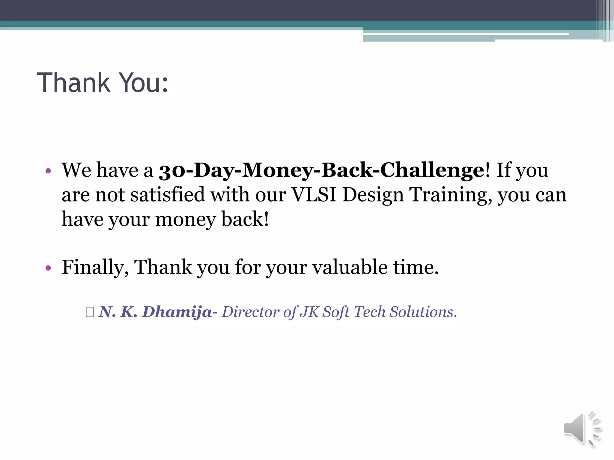 VLSI Training Course in Chandigarh (Front End Design, Back End CMOS ...