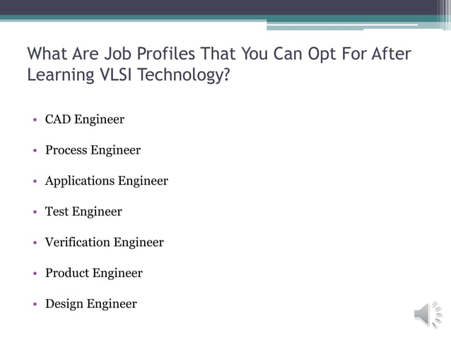 VLSI Training Course in Chandigarh (Front End Design, Back End CMOS ...
