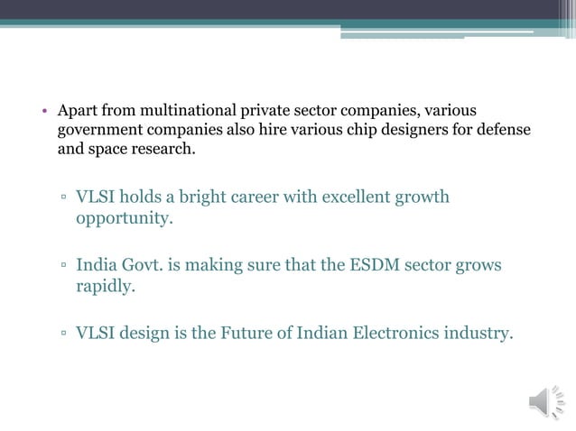 VLSI Training Course in Chandigarh (Front End Design, Back End CMOS ...