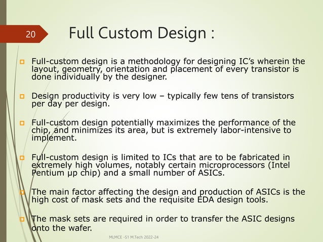 introduction to cmos vlsi | PPTX