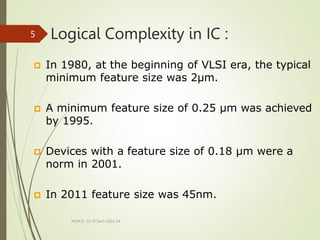 introduction to cmos vlsi | PPTX