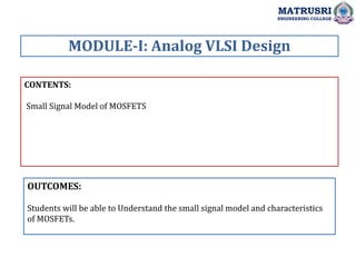 Analog VLSI Design | PPT