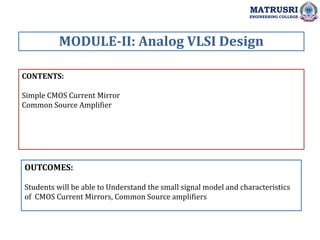 Analog VLSI Design | PPT
