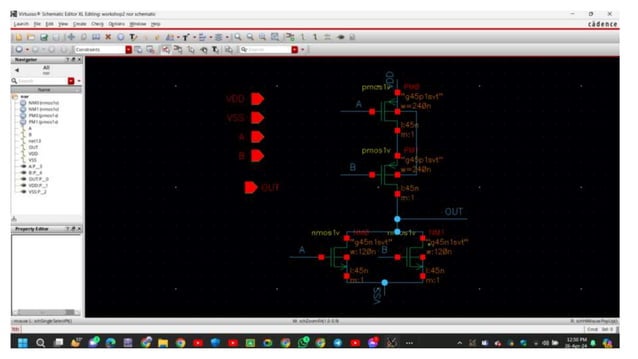 VLSI Workshop Homework-2 Nor Gate Layout.pptx