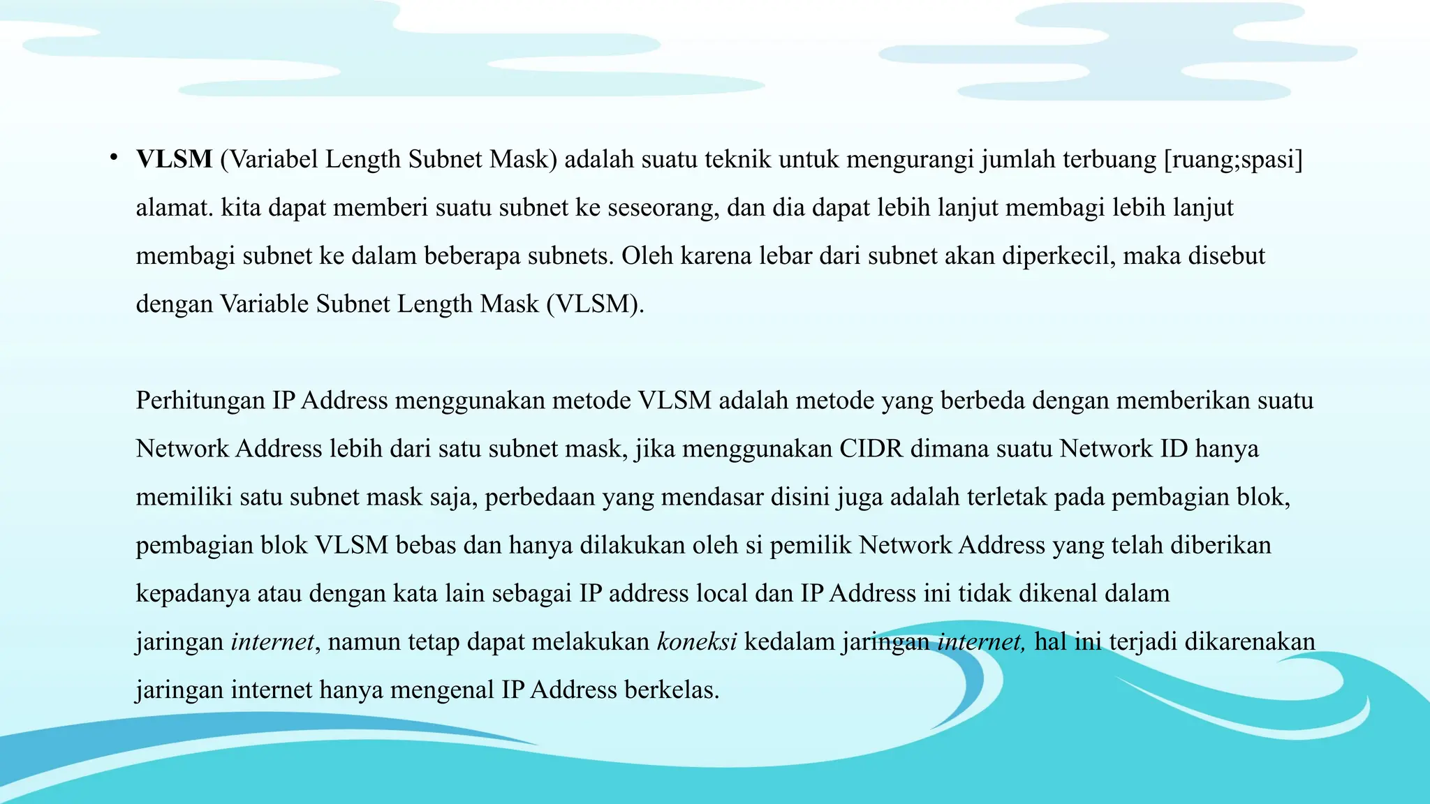 Cara Menghitung Subneting VLSM dengan mudah beserta implementasinya.pptx