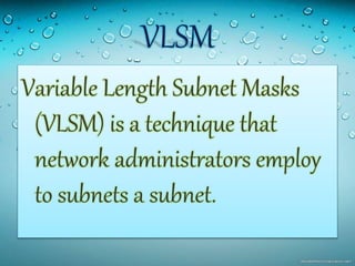 Vlsm js | PPT