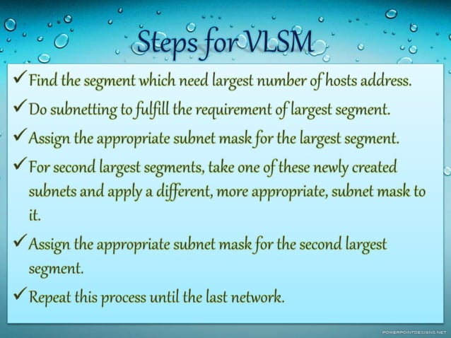 Vlsm js | PPT