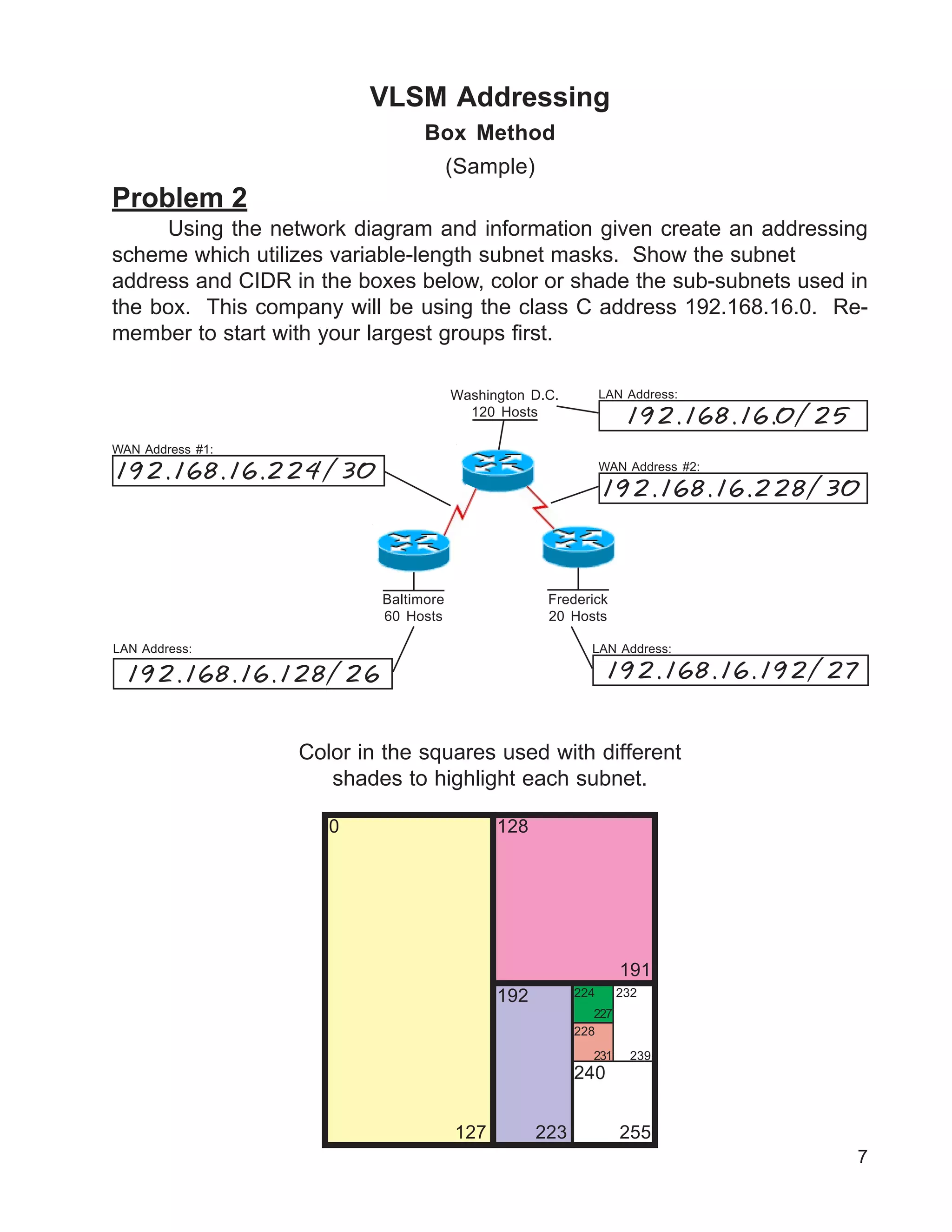 Vlsm workbook instructors edition v2 0-solucionario | PDF