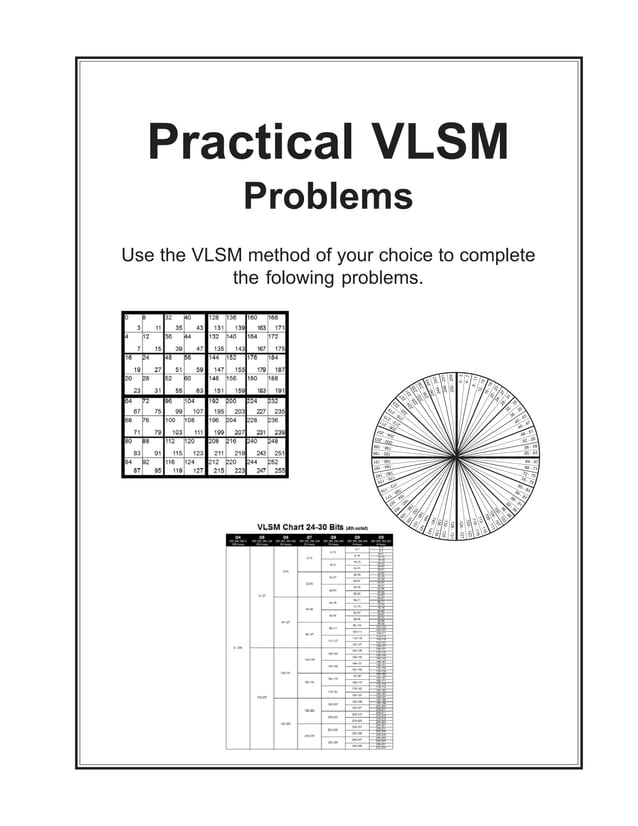 Vlsm workbook instructors edition v2 0-solucionario | PDF