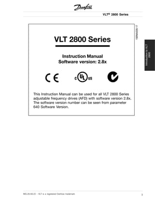 Manual de Danfoss 2800 | PDF | Radio Control | Hobbies & Interests