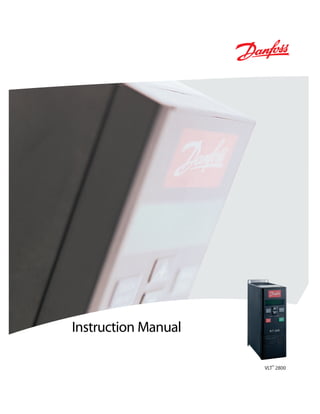 Manual Variador Danfoss VLT 2800 | PDF
